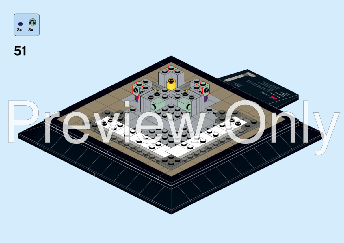 LEGO MOC Taipei 101 by Brickitecture.eu | Rebrickable - Build with LEGO