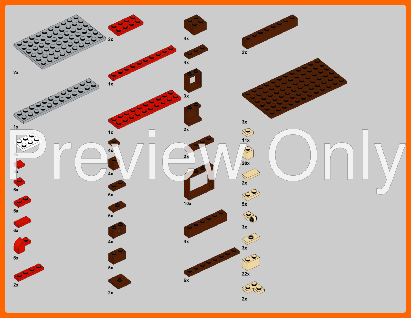 LEGO MOC T107 - Observation Car by Labronco Brick Designs | Rebrickable ...
