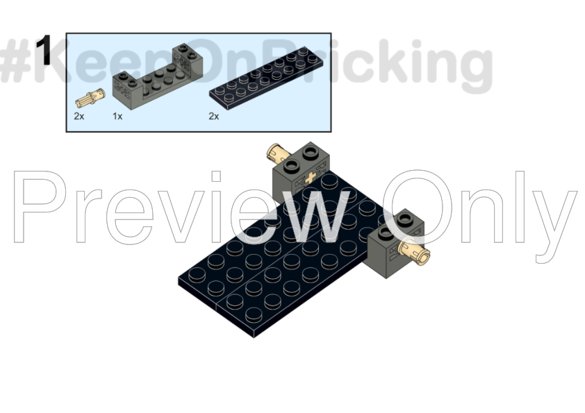 LEGO MOC 76898 Radar Truck by Keep On Bricking | Rebrickable - Build ...