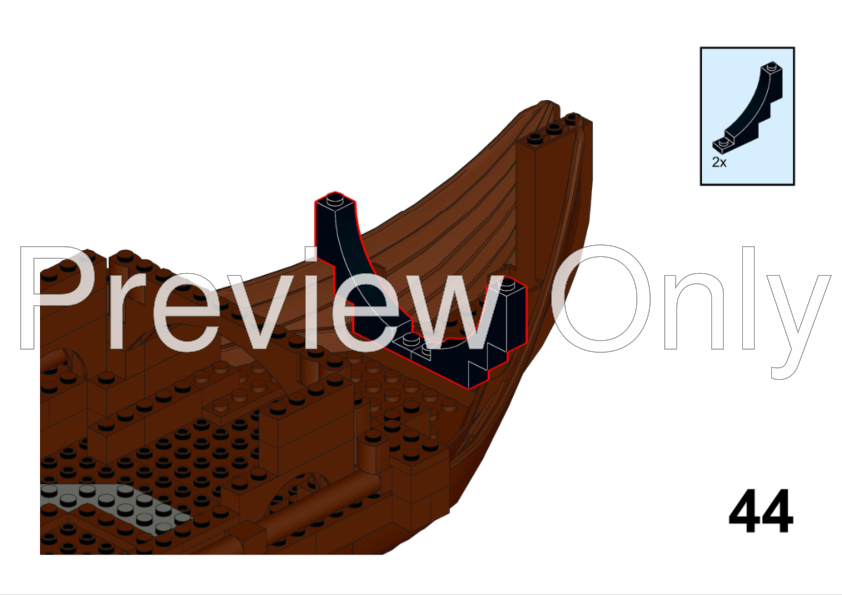 LEGO MOC Segelschiff by Arthur_der_Engel | Rebrickable - Build with LEGO