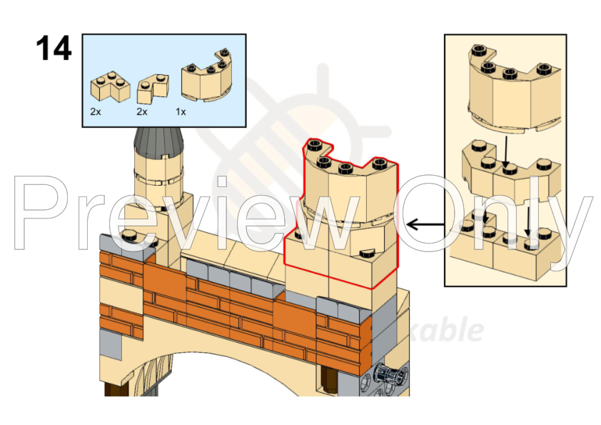 LEGO MOC Harry Potter in photo frame by beewiks | Rebrickable - Build ...