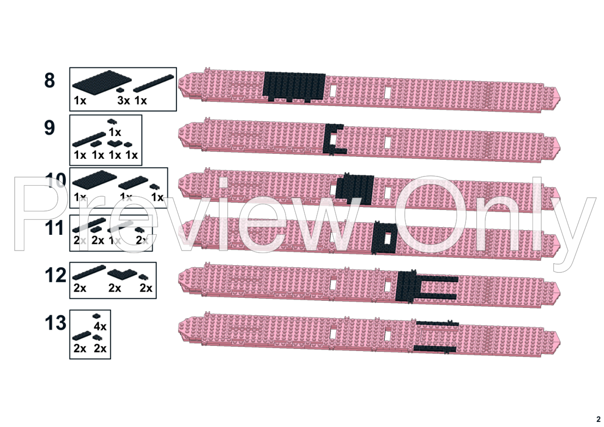 LEGO MOC ES44AC Canadian Pacific by Barduck | Rebrickable - Build with LEGO