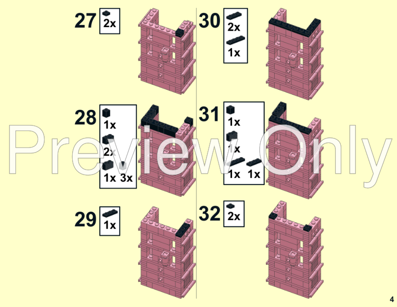 LEGO MOC 65" Gondola Union Pacific by Barduck | Rebrickable - Build ...