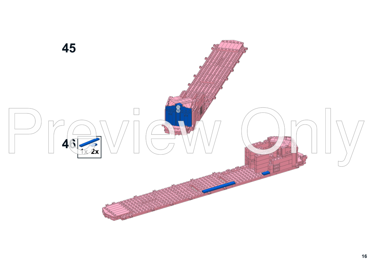 LEGO MOC ES44AC Conrail by Barduck | Rebrickable - Build with LEGO