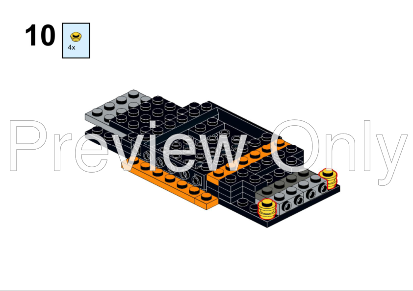 LEGO MOC Han's Mazda RX7 by TheBoostedBrick | Rebrickable - Build with LEGO