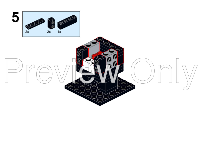 LEGO MOC MOC - Mayday Ashin Brickhead by frozenkuku | Rebrickable - Build with LEGO