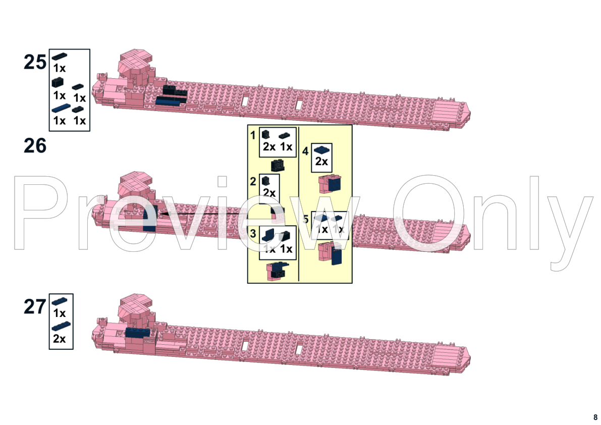 LEGO MOC ES44AC CSX by Barduck | Rebrickable - Build with LEGO