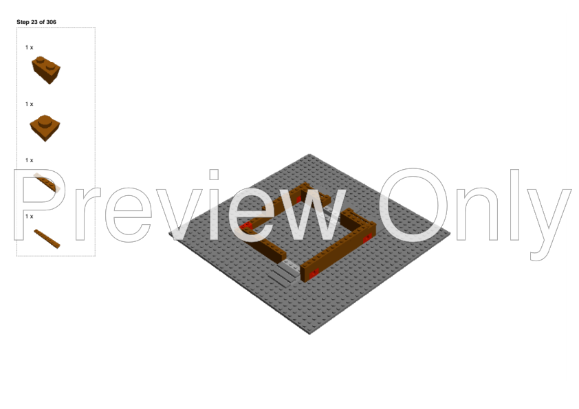 LEGO MOC Modular Building by RJARR | Rebrickable - Build with LEGO