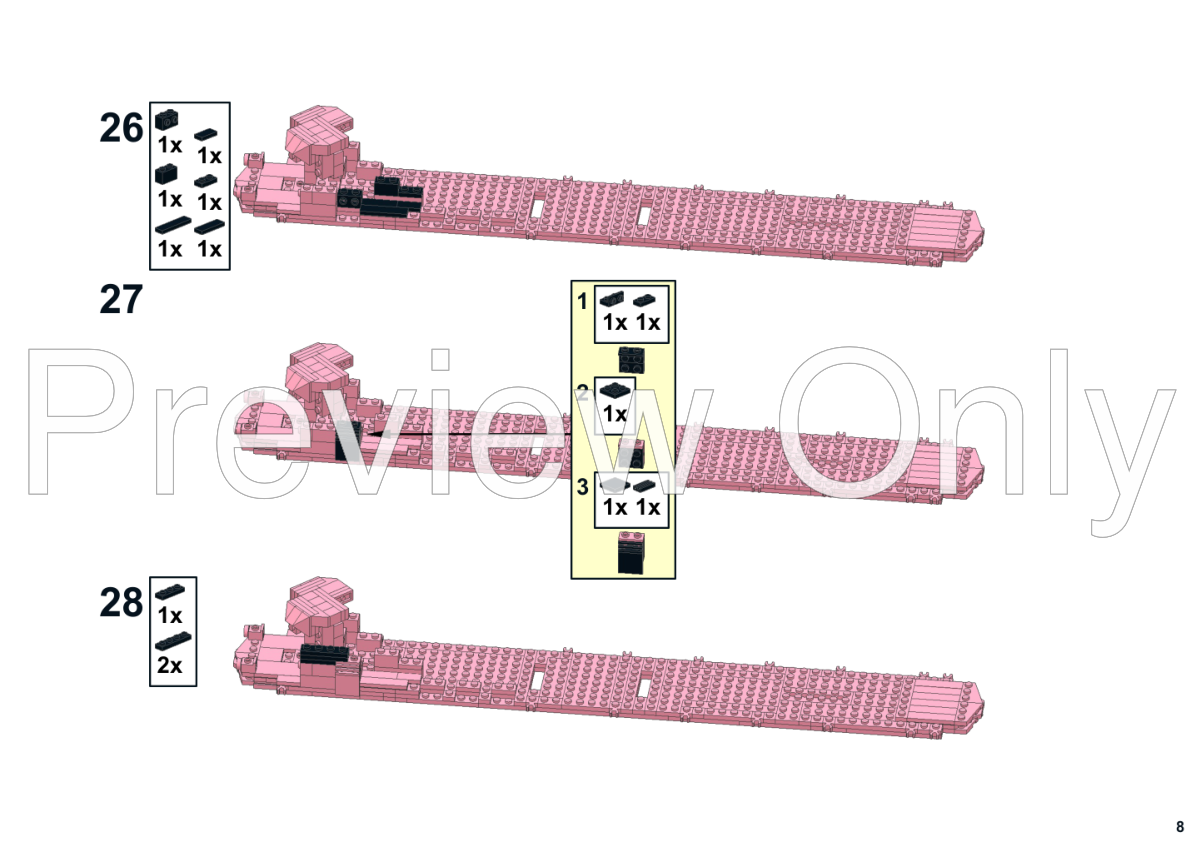 LEGO MOC ES44AC Northfolk Southern (NS) by Barduck | Rebrickable ...