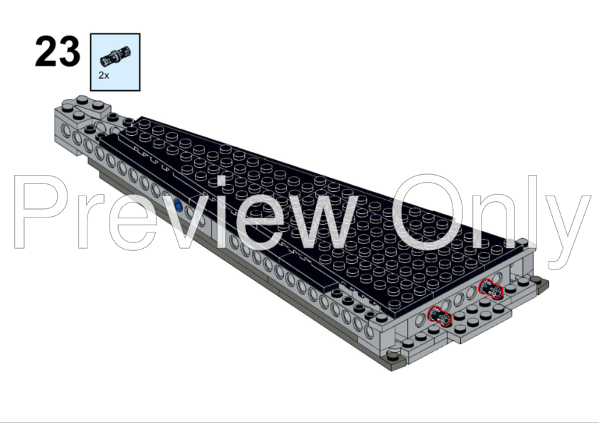 LEGO MOC ISSD Midi Scale Super Star Destroy er by 6211 | Rebrickable ...