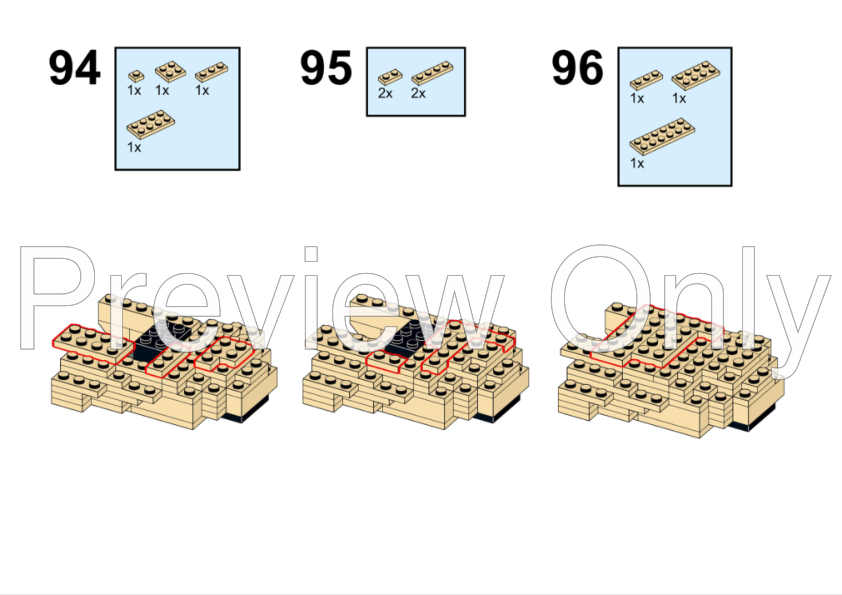 LEGO MOC The Child, aka Baby Yoda by Allouryuen | Rebrickable - Build ...