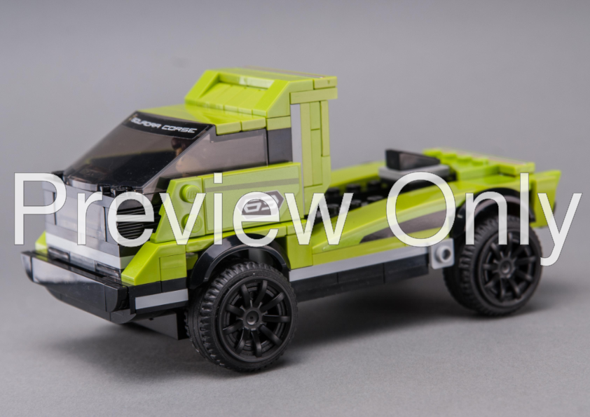 LEGO MOC 76899 Lambo Truck by Keep On Bricking | Rebrickable - Build ...