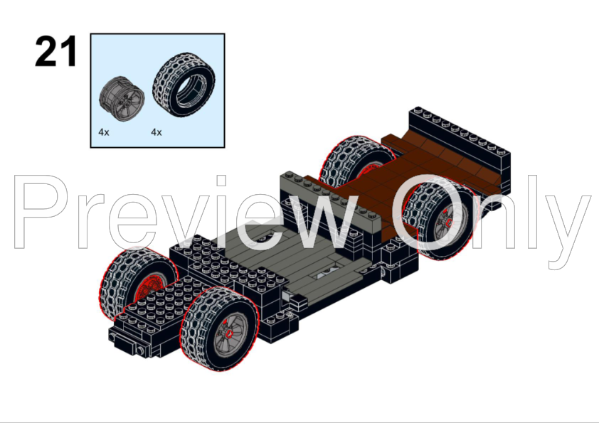 LEGO MOC Pizza Planet Delivery truck by nakaiborges | Rebrickable ...