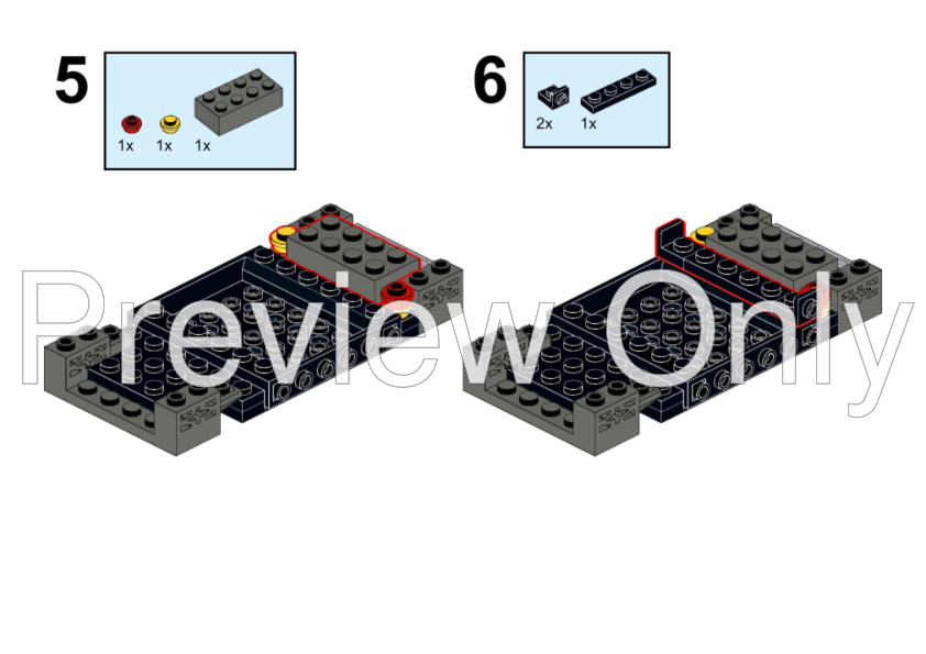 LEGO MOC 76895 5 in 1 by Turbo8702 | Rebrickable - Build with LEGO