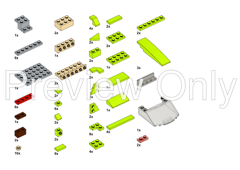 LEGO MOC 76899 Speedboat by Keep On Bricking | Rebrickable - Build with ...