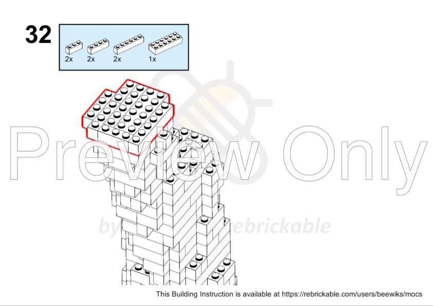 LEGO MOC David Statue by beewiks | Rebrickable - Build with LEGO