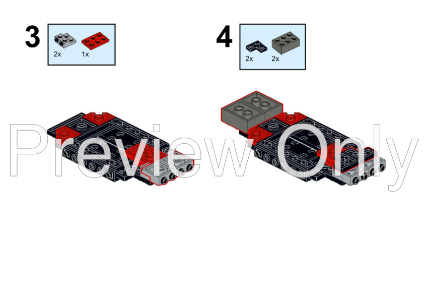 LEGO MOC 76896 Pickup Truck by Turbo8702 | Rebrickable - Build with LEGO