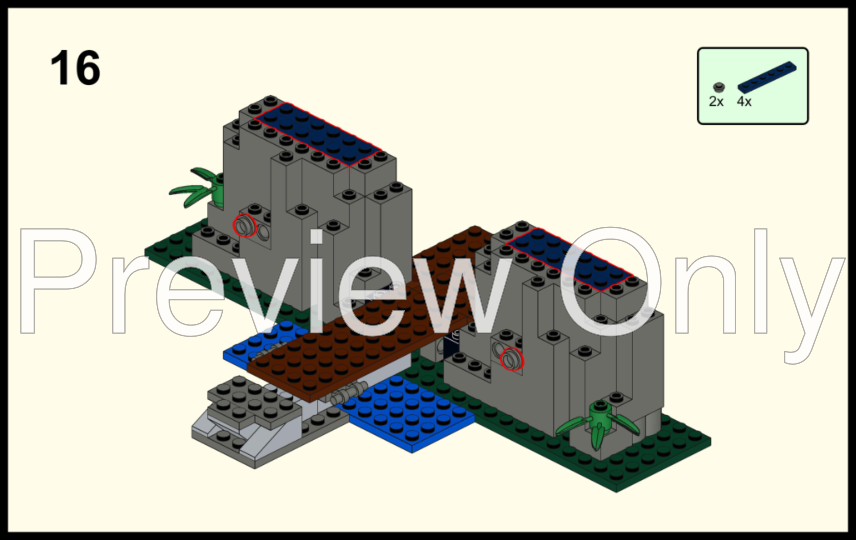 LEGO MOC 7079 - Queen's Tower by ArchiZ | Rebrickable - Build with LEGO