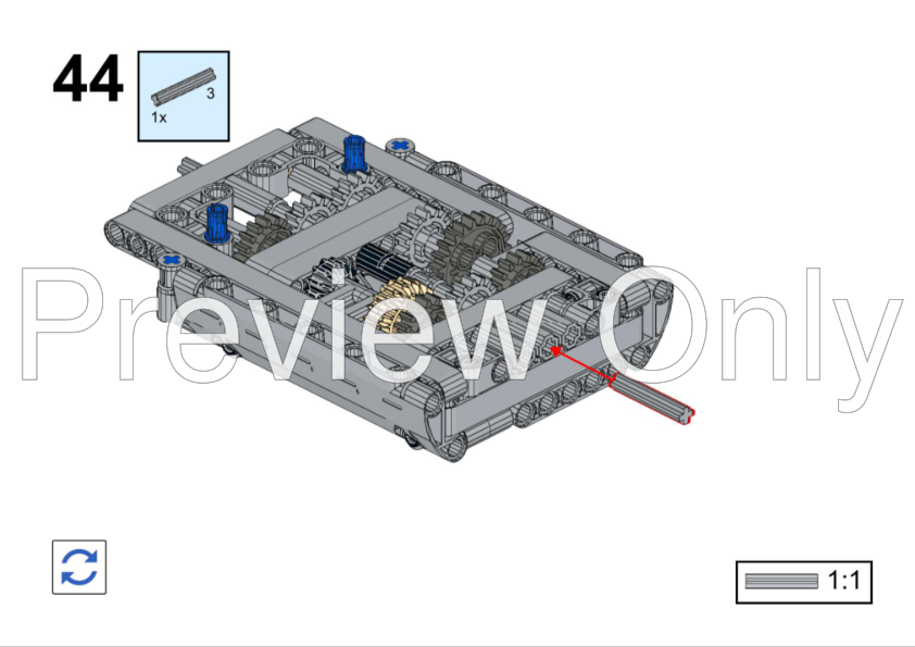 LEGO MOC V12 Engine with Gearbox (HORT Series 5) by Bricktec Designs ...