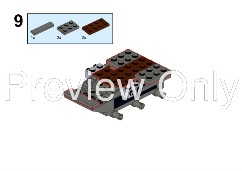 LEGO MOC [Micro Tank Fighter] STRV-103 by balmiteblock | Rebrickable ...