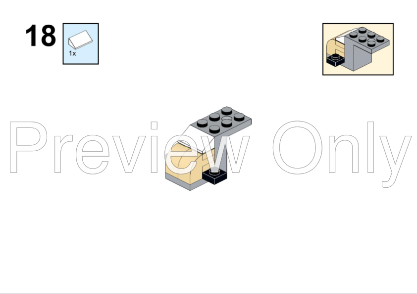 LEGO MOC 75895-helicopter mode by lautherf | Rebrickable - Build with LEGO