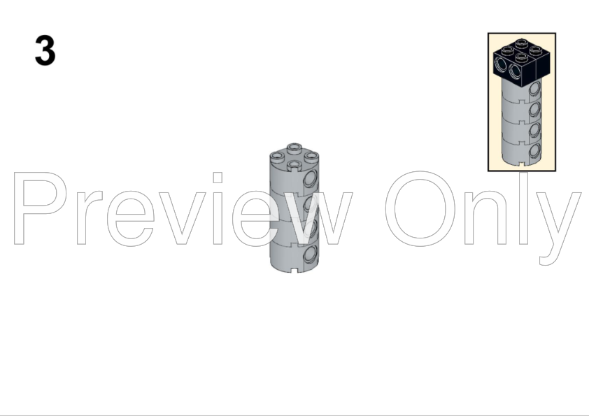 LEGO MOC 75895-helicopter mode by lautherf | Rebrickable - Build with LEGO