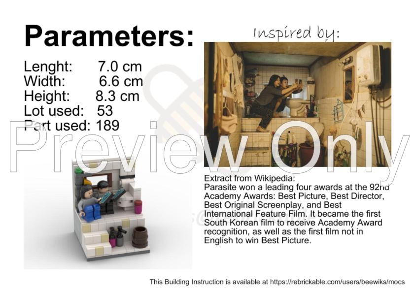 LEGO MOC Parasite Wifi Searching - Mini Movie Scene by beewiks ...