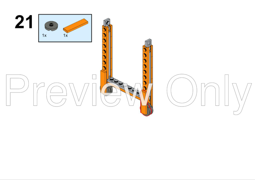 LEGO MOC Mini port - container gantry crane kit by balmiteblock ...
