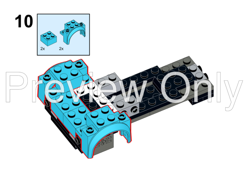 LEGO MOC 76898 Speed Hunters by Keep On Bricking | Rebrickable - Build ...