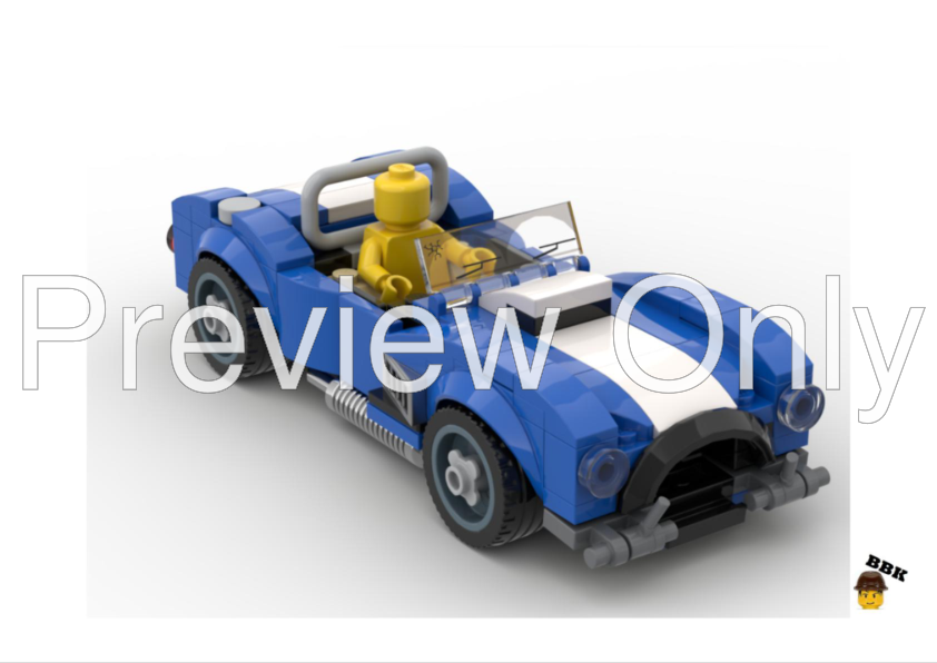 LEGO MOC AC Cobra Shelby by billyballokarlo | Rebrickable - Build with LEGO