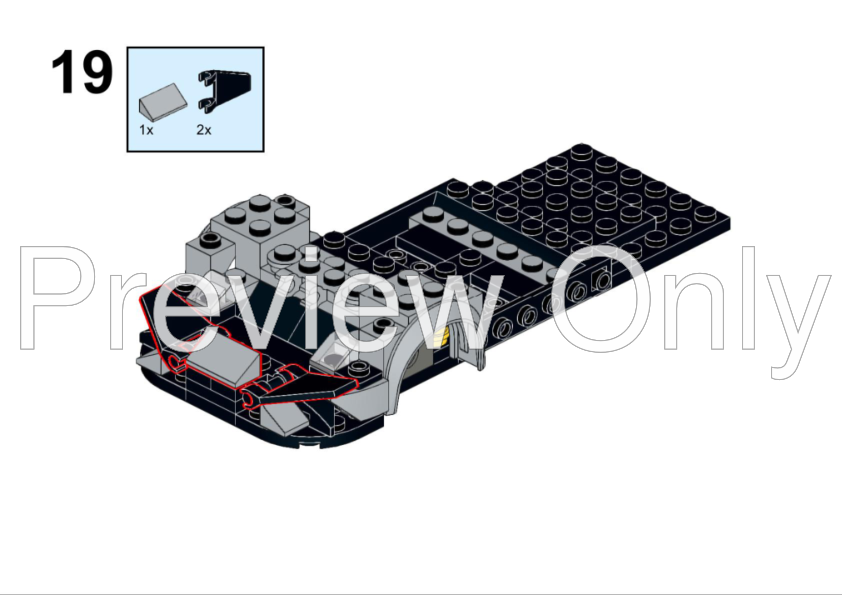 LEGO MOC Lykan Hypersport by TheBoostedBrick | Rebrickable - Build with ...