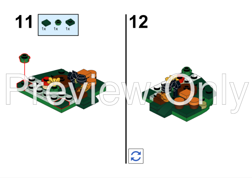 Lego Moc Micro Tree House By Pomx Rebrickable Build With Lego