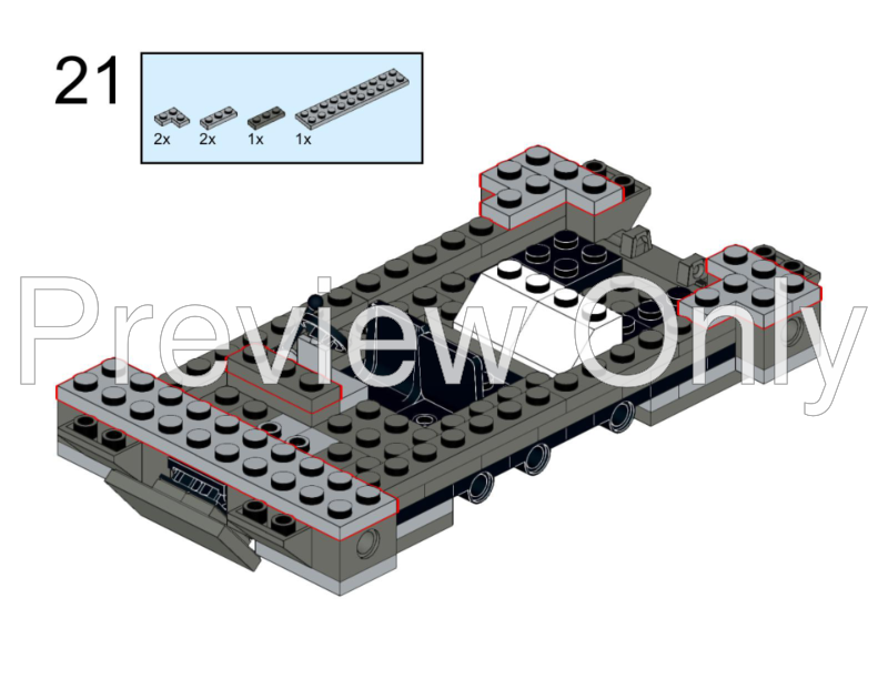 LEGO MOC Tank C20 by clohr | Rebrickable - Build with LEGO