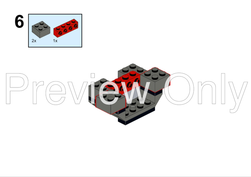 LEGO MOC Custom Tie Hunter by Foolishow | Rebrickable - Build with LEGO