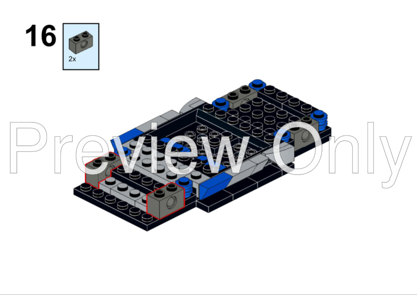 LEGO MOC Brian's Nissan Skyline R34 by TheBoostedBrick | Rebrickable ...