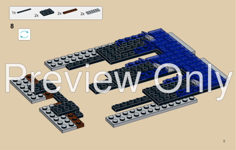 Lego Moc Swimming Dolphins By Jkbrickworks Rebrickable Build With Lego