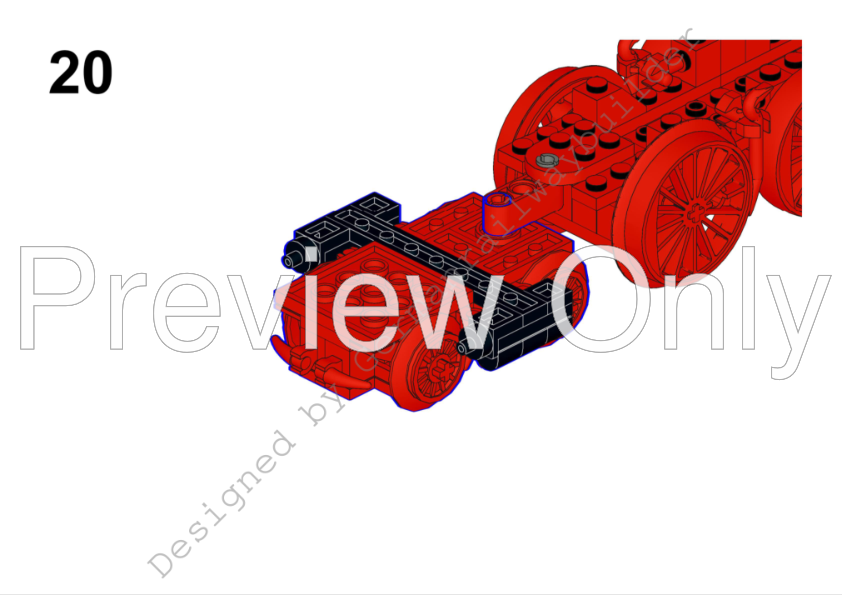 LEGO MOC Br 18.6 / s3/6 by Germanrailwaybuilder | Rebrickable - Build ...