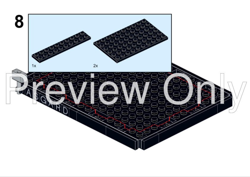 LEGO MOC Asgard Skyline by TommyBuildsMOCs | Rebrickable - Build with LEGO