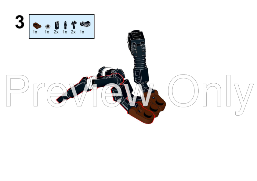 LEGO MOC Cute Jumping Spider by trifalger | Rebrickable - Build with LEGO