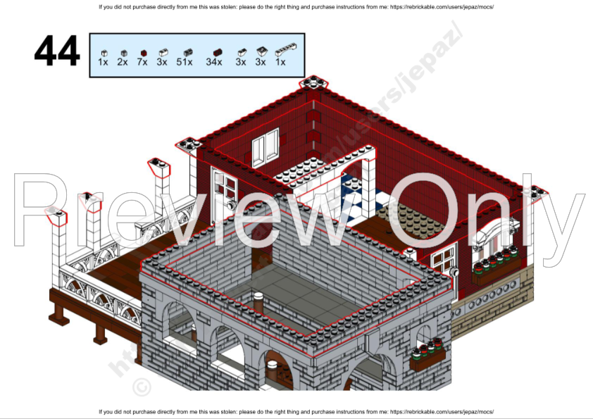 LEGO MOC Dock House III by jepaz | Rebrickable - Build with LEGO