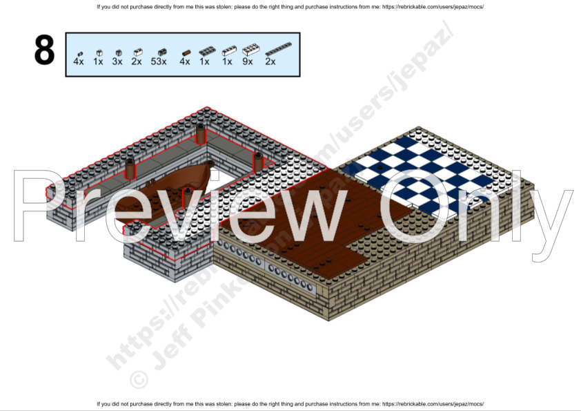 LEGO MOC Dock House III by jepaz | Rebrickable - Build with LEGO