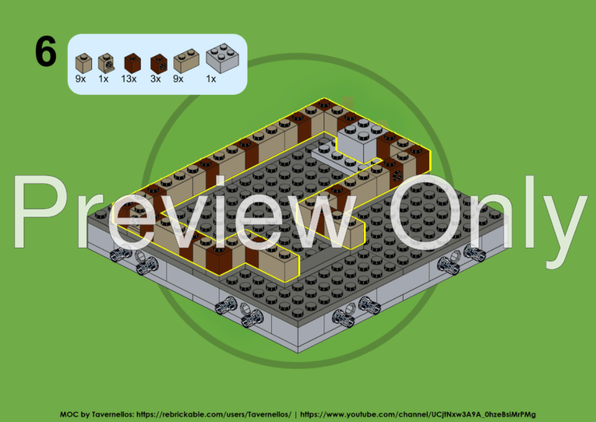 LEGO MOC Medieval house 3 - modular by Tavernellos | Rebrickable ...