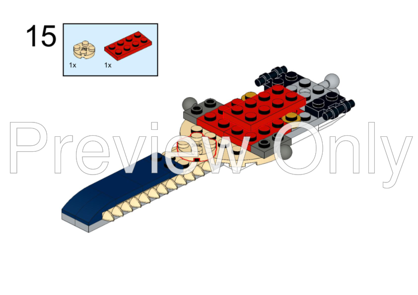 LEGO MOC Sawfish 31088 Alternate by bricksmartworkshop | Rebrickable ...