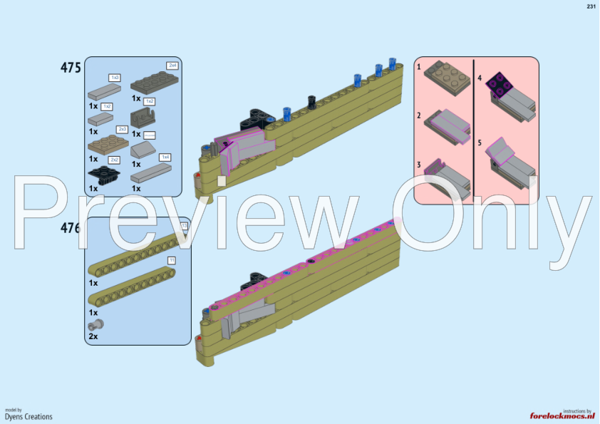 LEGO MOC 42110 - LMP Racer by Dyens Creations | Rebrickable - Build ...
