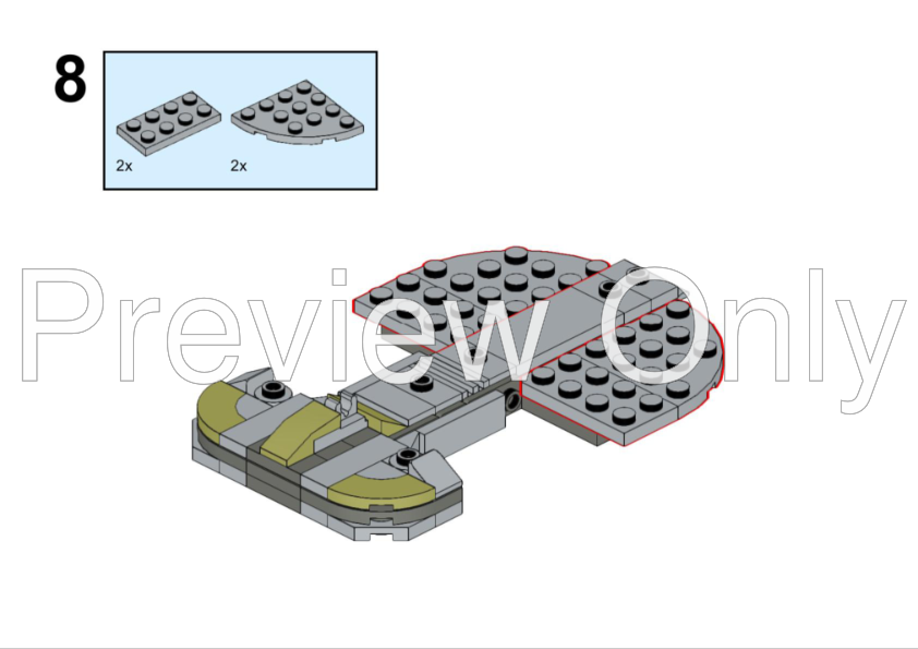LEGO MOC 41st Elite Corps ISP - Infantry Support Platform (Swamp ...