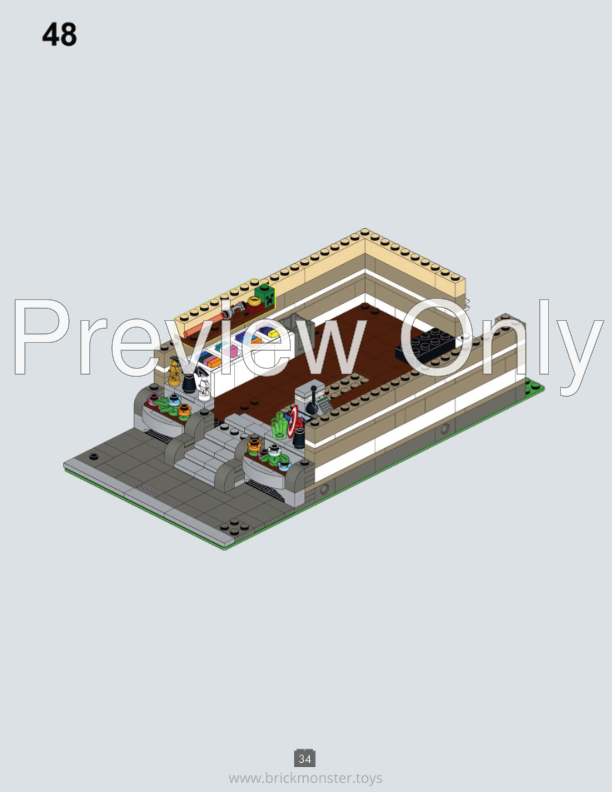 LEGO MOC Modular Comic Shop + Apartment by brick_monster | Rebrickable ...