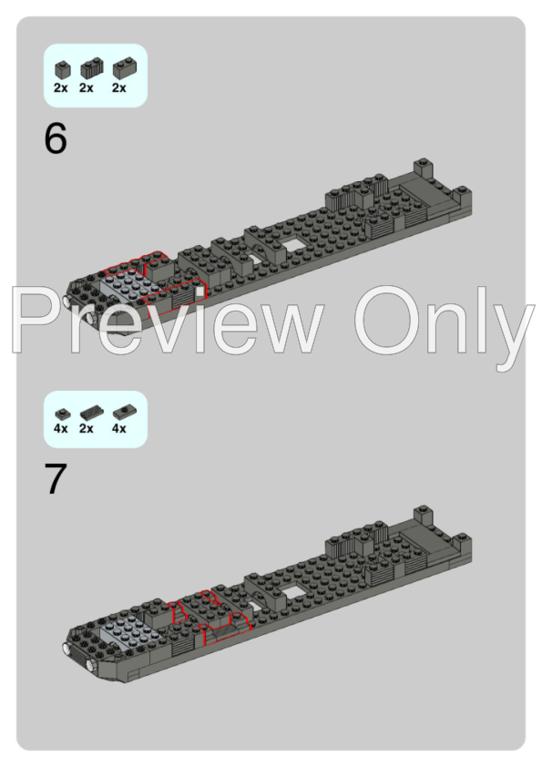 LEGO MOC Passenger Train ~ Metroliner Train by Oninino | Rebrickable ...