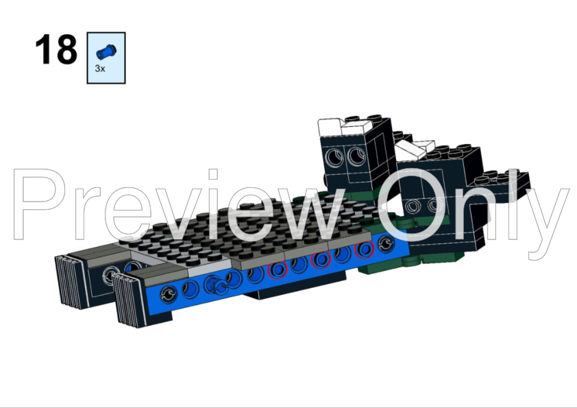 LEGO MOC Mobile Rocket Launcher by ww | Rebrickable - Build with LEGO