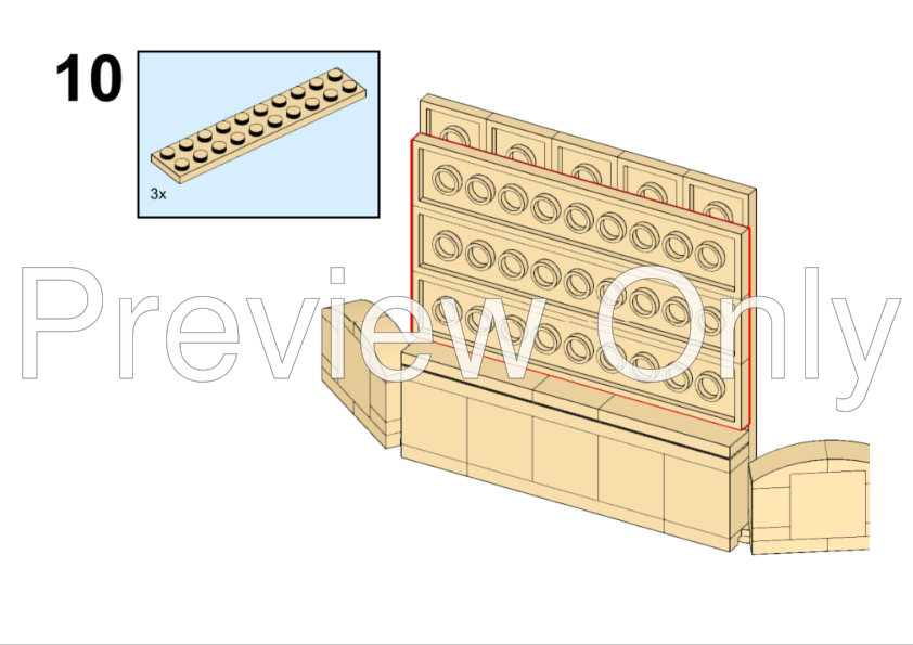LEGO MOC Caveman Wall Painting by gabizon | Rebrickable - Build with LEGO
