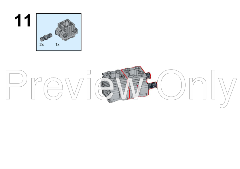 LEGO MOC V12 Engine with Gearbox Mk2 by Bricktec Designs | Rebrickable ...